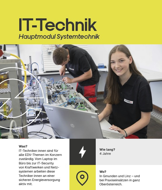 Lehre als IT-Techniker:in | Energie AG – Deine Ausbildung im IT-Bereich
